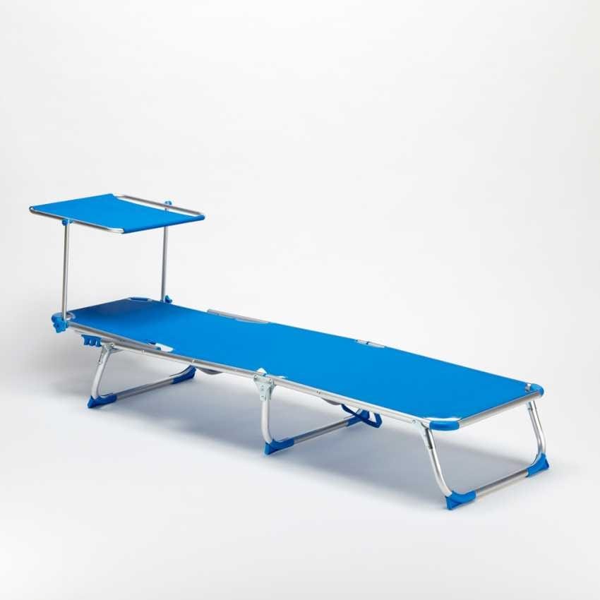 Lit pliant avec auvent pour la plage et la piscine | IDFdesign