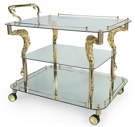Chariot de salle à manger de style classique | IDFdesign