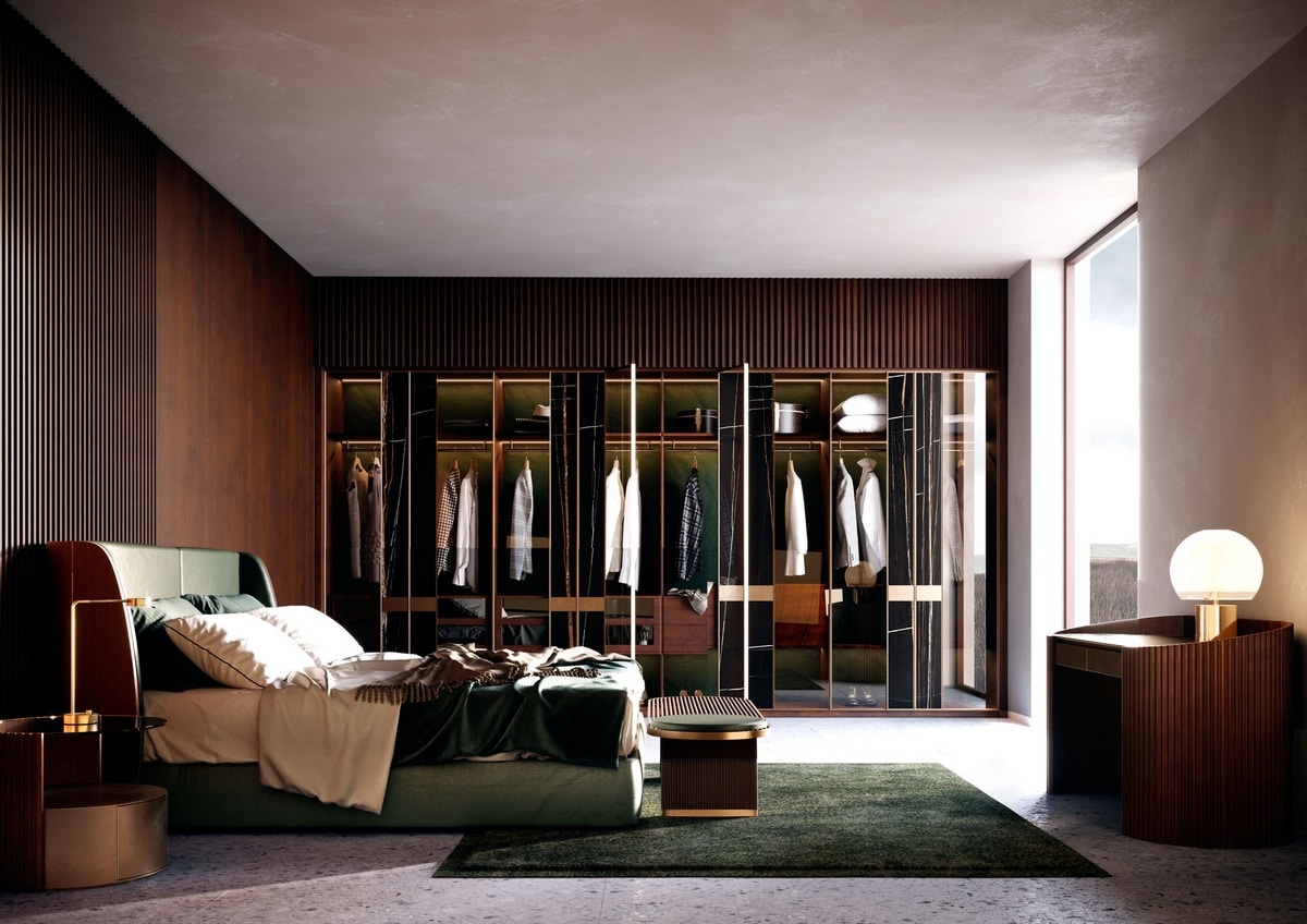 Lit aux lignes douces et grands volumes | IDFdesign